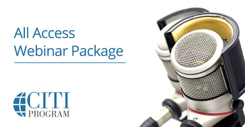 All Access Webinar Package | CITI Program