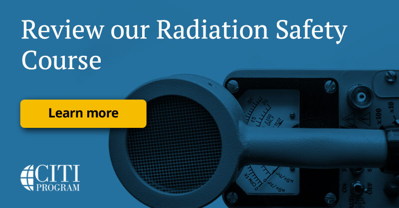 Radiation Safety | CITI Program