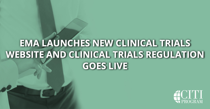 EMA Launches a New Clinical Trials Website