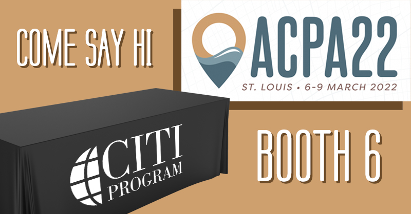 CITI Program to Exhibit at DIA 2022 | CITI Program