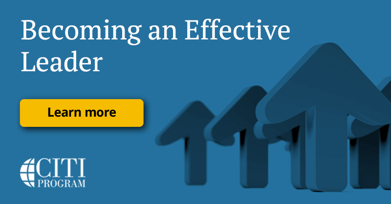 Becoming an Effective Leader | CITI Program