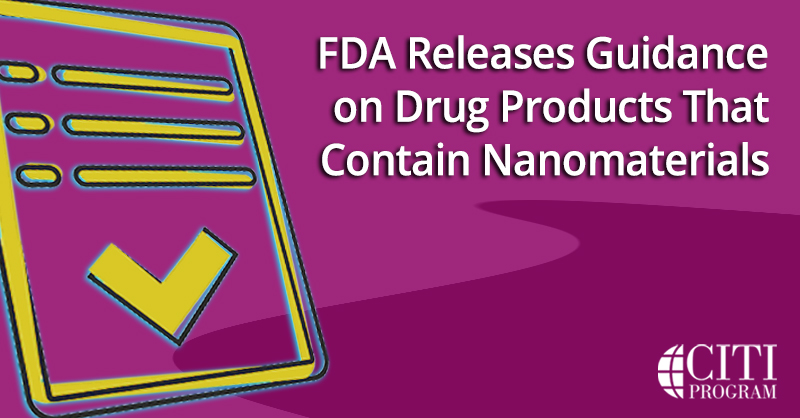 FDA - Drug Products That Contain Nanomaterials