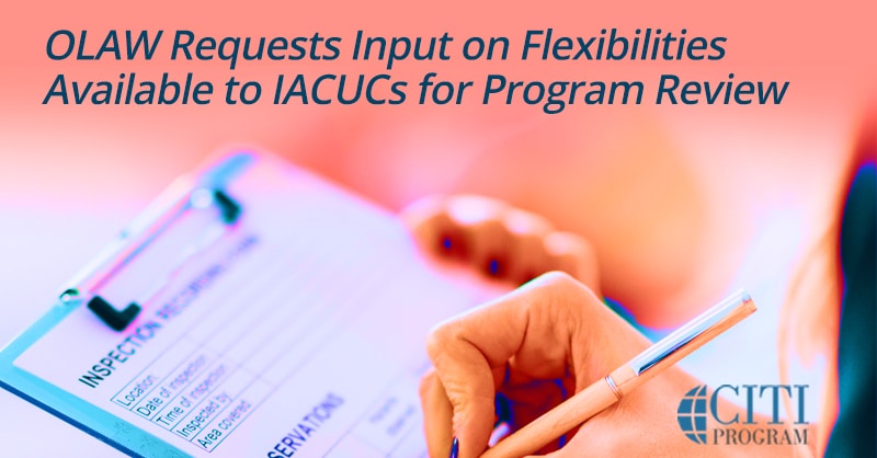OLAW: Flexibilities Available to IACUCs for Program Review
