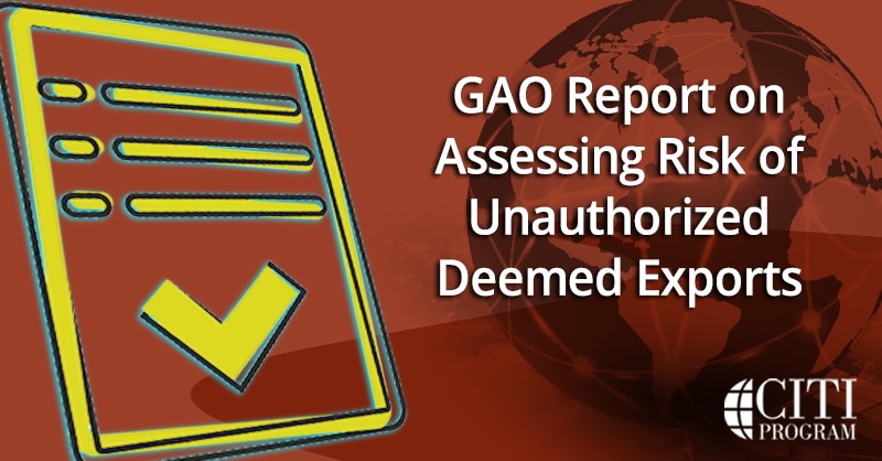 Enforcement Agencies Assessing Risk of Unauthorized Exports