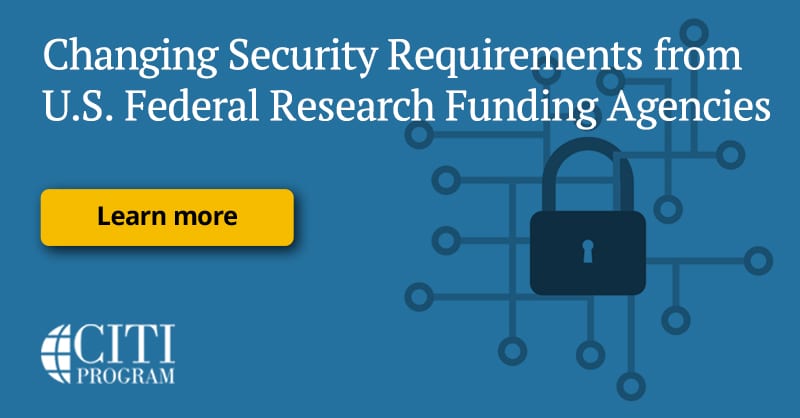 Security Requirements: Federal Research Funding Agencies