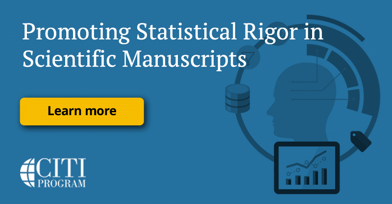 Webinar: Promoting Statistical Rigor in Scientific Manuscripts