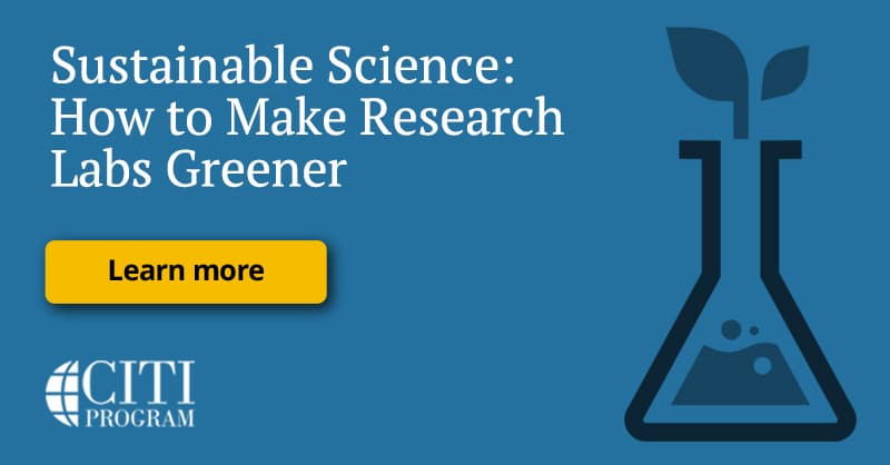 New Webinar on How to Make Research Labs Greener