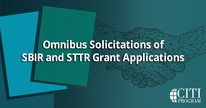 Omnibus Solicitations of SBIR/STTR Grant Applications