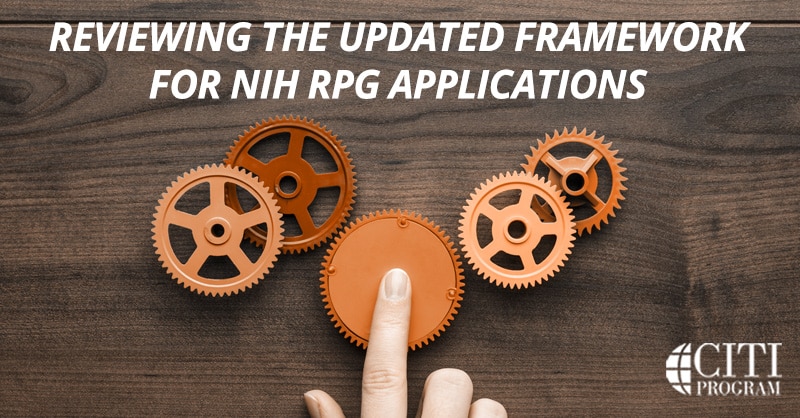 Updated Framework for NIH RPG Applications