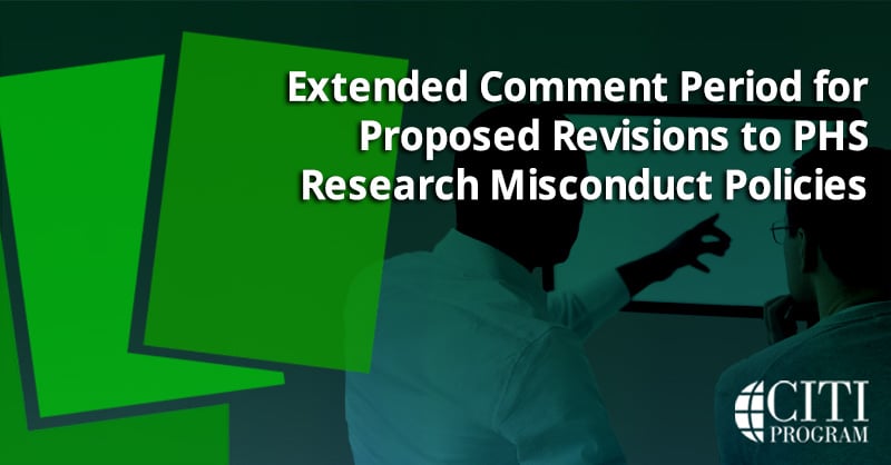 Proposed Revisions to PHS Policies on Research Misconduct