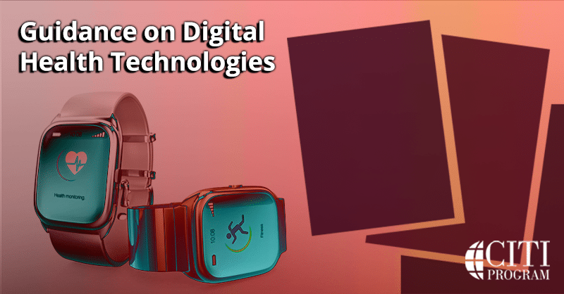 FDA Guidance on Digital Health Technologies
