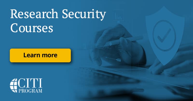 Research Security | CITI Program