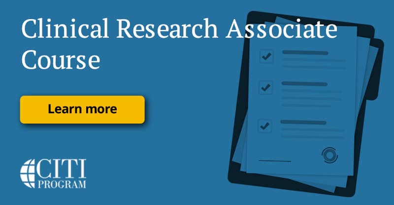 Clinical Research Associate (CRA) | CITI Program