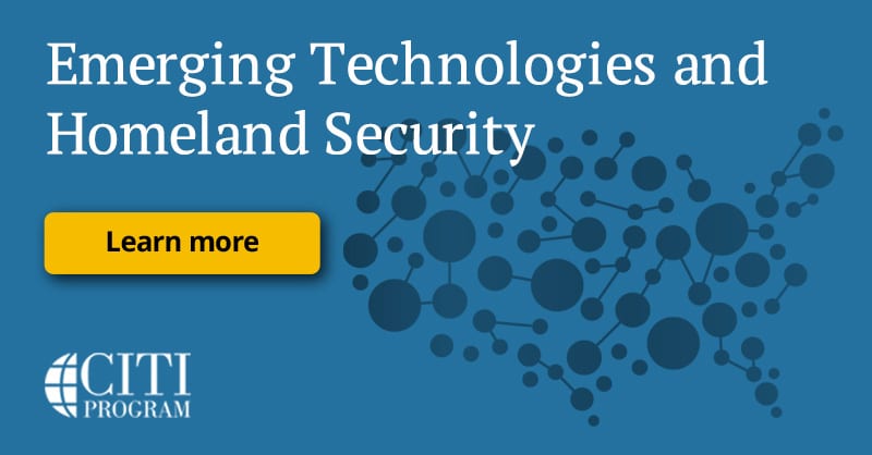Webinar on Emerging Technologies and Homeland Security