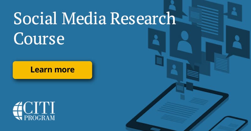 Social Media Research | CITI Program