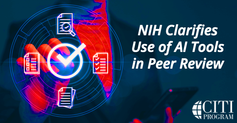 NIH Clarifies Use of AI Tools in Peer Review