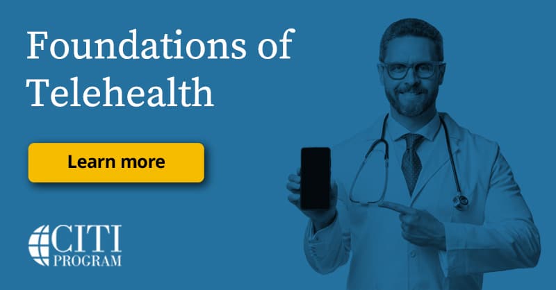 UVA: Foundations of Telehealth | CITI Program