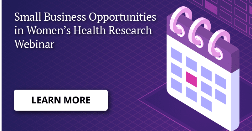 Small Business Opportunities: Women’s Health Research