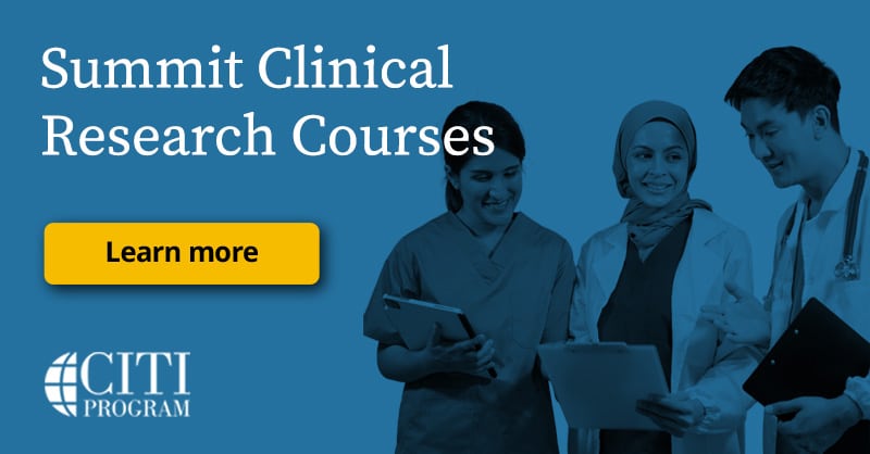 Summit Clinical Research Courses | CITI Program
