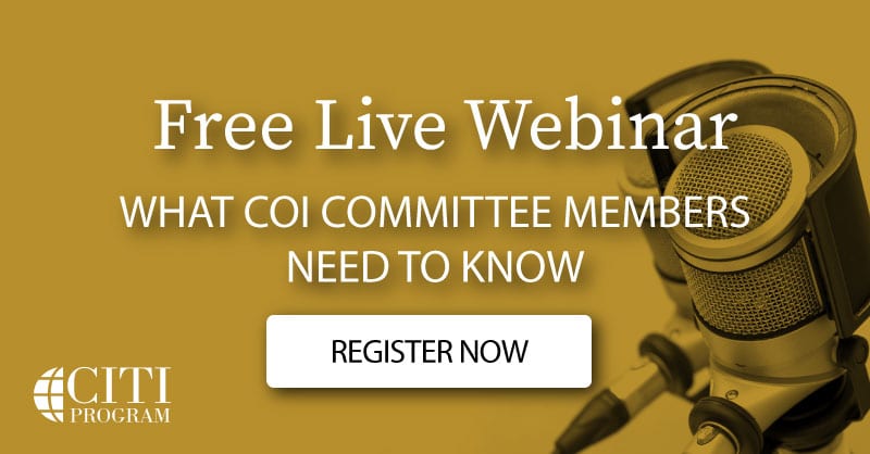 Free Live Webinar on COI Committee Members