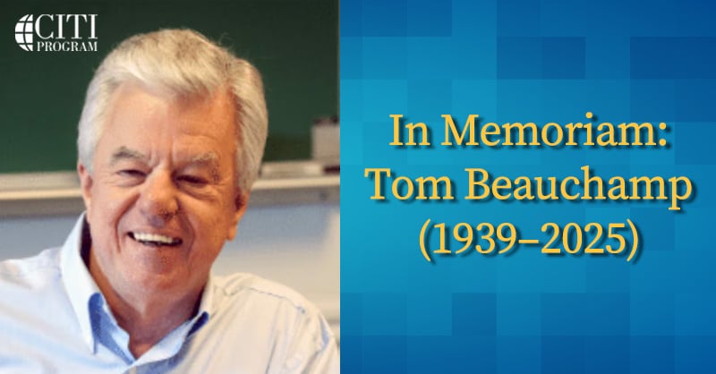 In Memoriam for Tom Beauchamp (1939–2025)