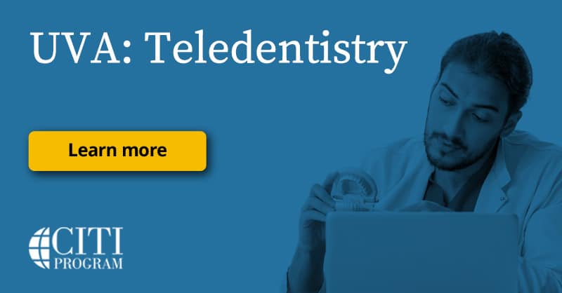 UVA: Teledentistry | CITI Program