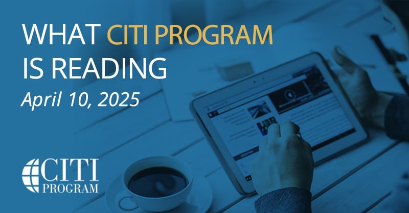 What CITI Program is Reading on April 10, 2025