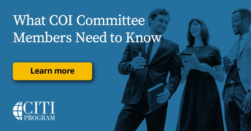 What COI Committee Members Need to Know | CITI Program