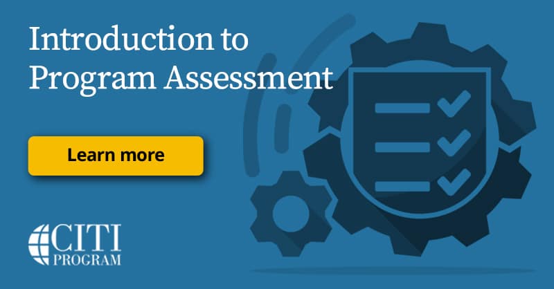 Introduction to Program Assessment | CITI Program