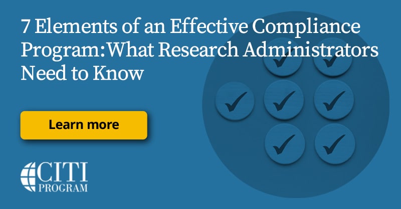 Seven Elements of an Effective Compliance Program: What Research ...