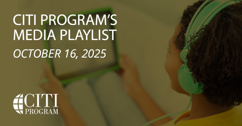 CITI Program Media Playlist for October 16, 2025