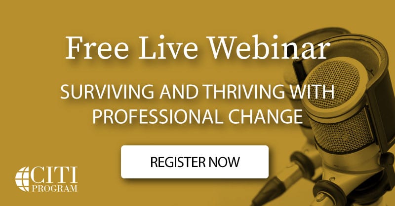 Free Live Webinar on Thriving with Professional Change