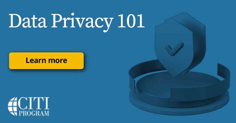 Data Privacy 101 | CITI Program