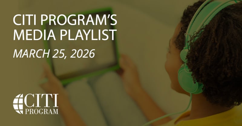CITI Program Media Playlist for March 25, 2026